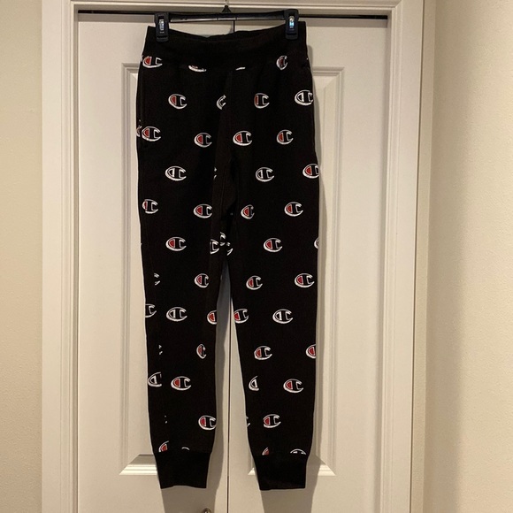Champion | Pants | Champion All Over Logo Sweatpants | Poshmark